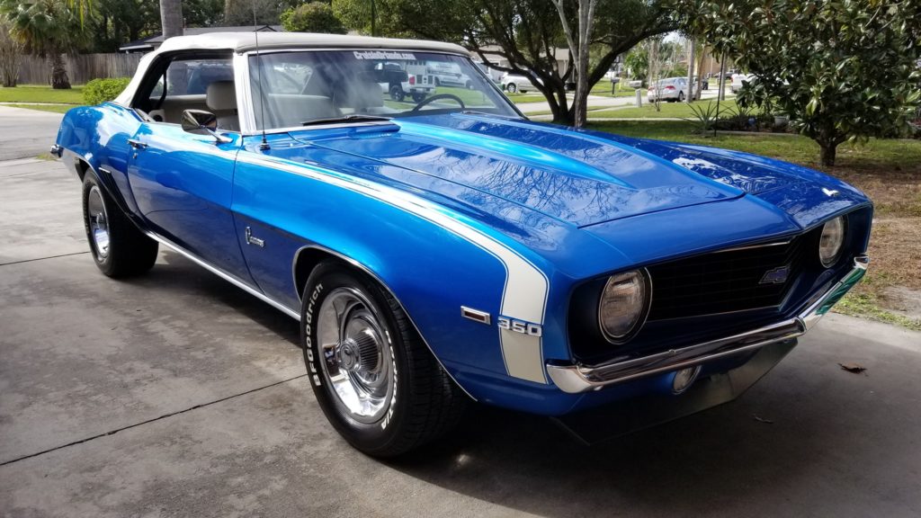 From Red to Blue Camaro | FLA Car Shows