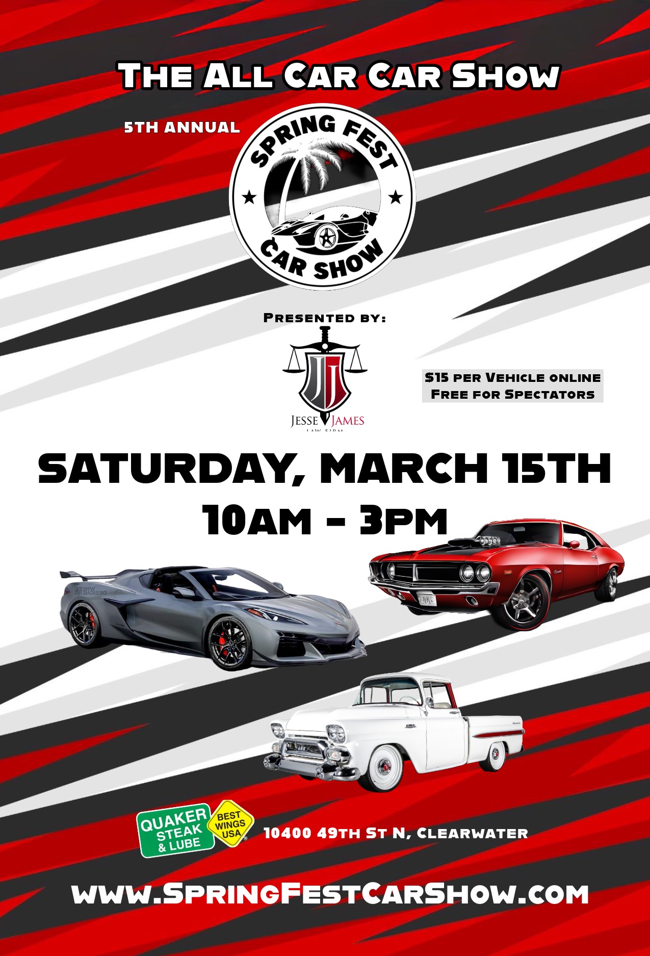 5th Annual Spring Fest Car Show | FLA Car Shows