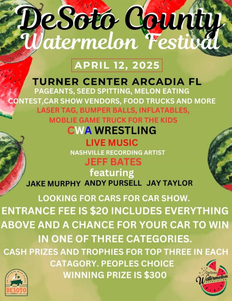 DeSoto County Watermelon Festival | FLA Car Shows